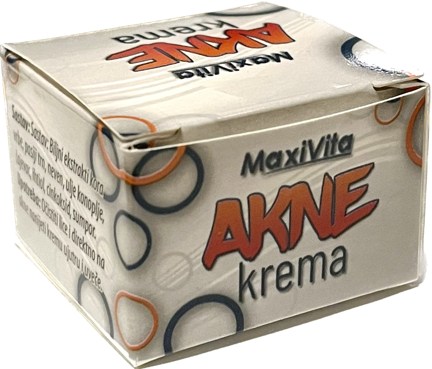 Krema protiv akne i prištića. Prirodna Kozmetika | MaxiVita