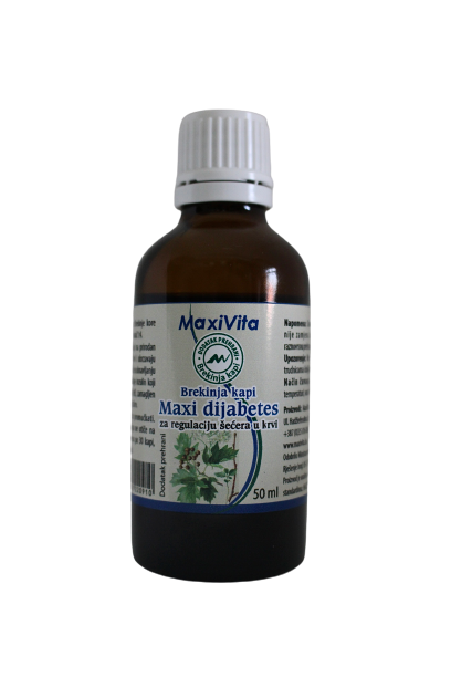 Brekinja kapi za regulaciju šećera u krvi (dijabetes) | MaxiVita