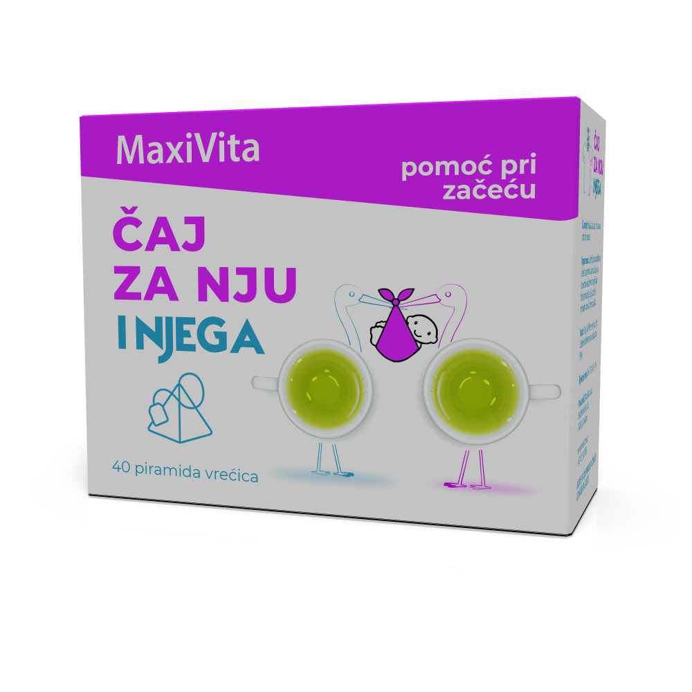 Čaj za Nju i Njega. Pomoć pri začeću za lakšu plodnost – MaxiVita