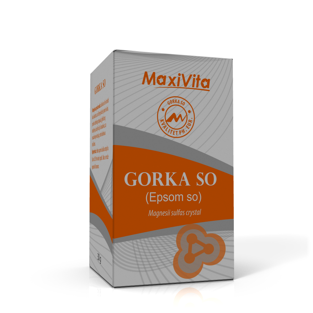 Gorka so. Za njegu kože, olakšavanje probave i kurjih očiju | MaxiVita